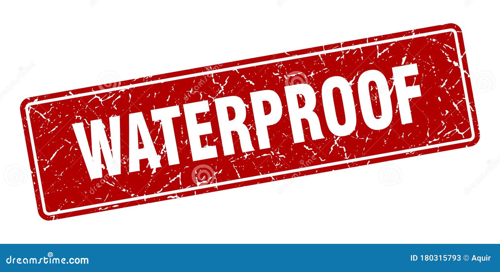 Waterproof Sign. Waterproof Grunge Stamp Stock Vector - Illustration of ...