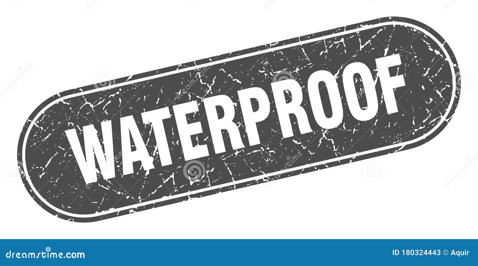 Waterproof Sign. Waterproof Grunge Stamp Stock Vector - Illustration of ...