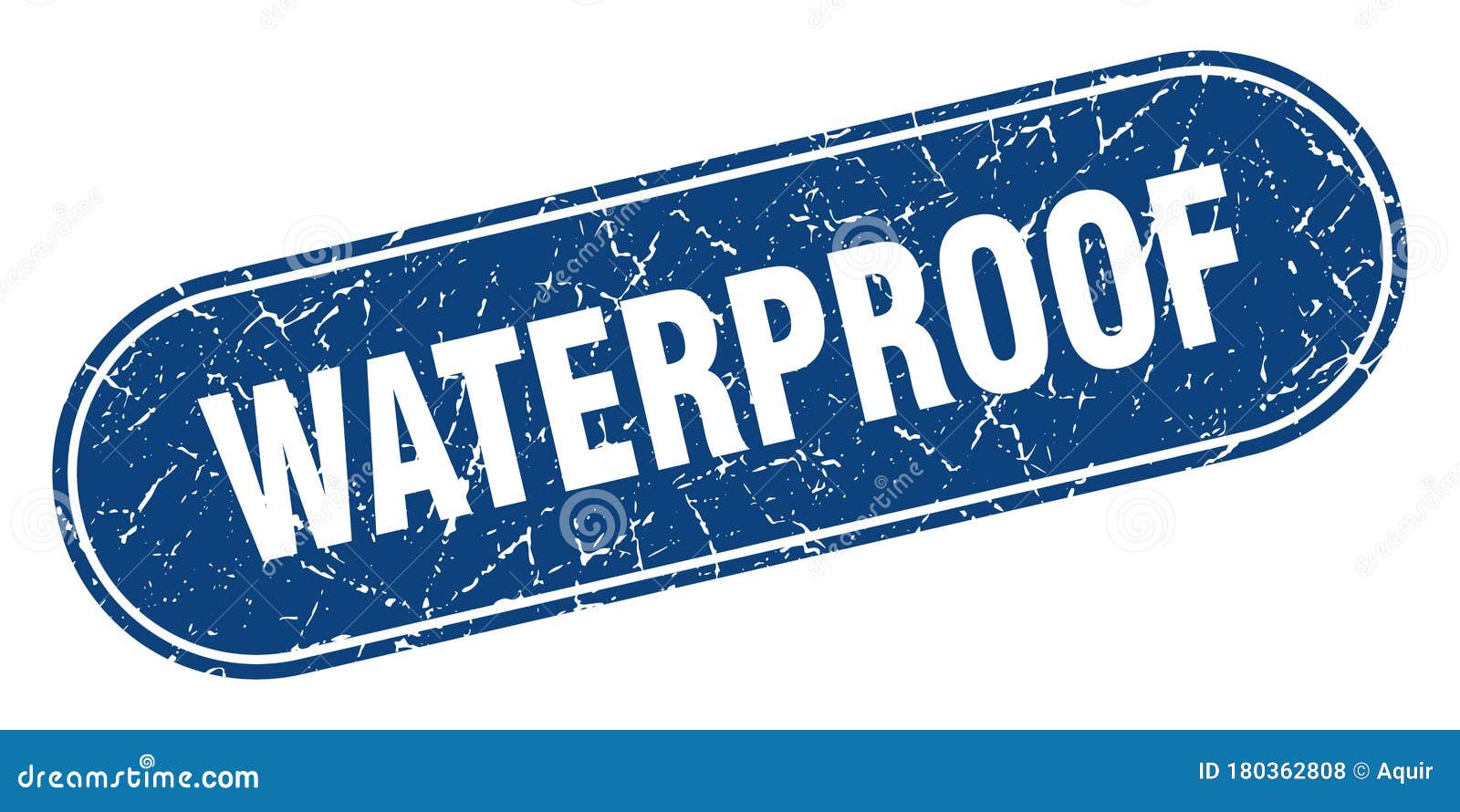 Waterproof Sign. Waterproof Grunge Stamp Stock Vector - Illustration of ...