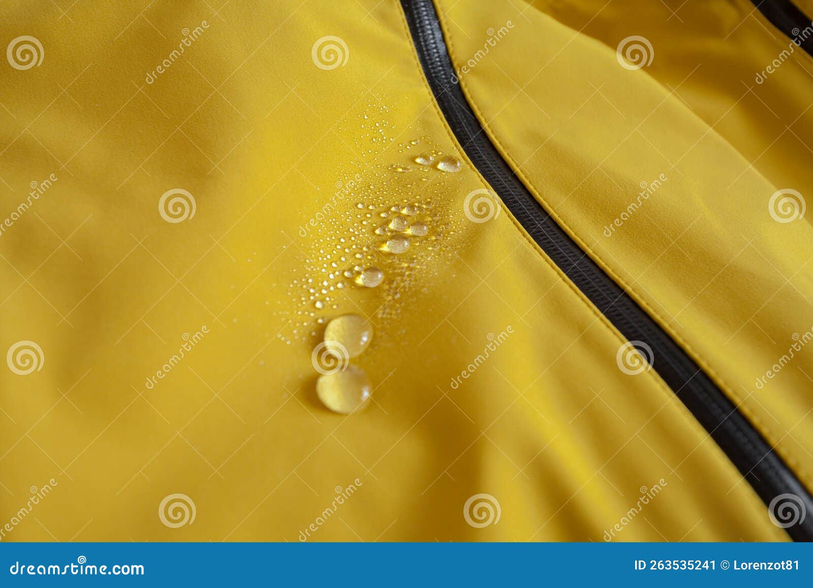 Waterproof Technology for Mountain Clothes Stock Image - Image of ...
