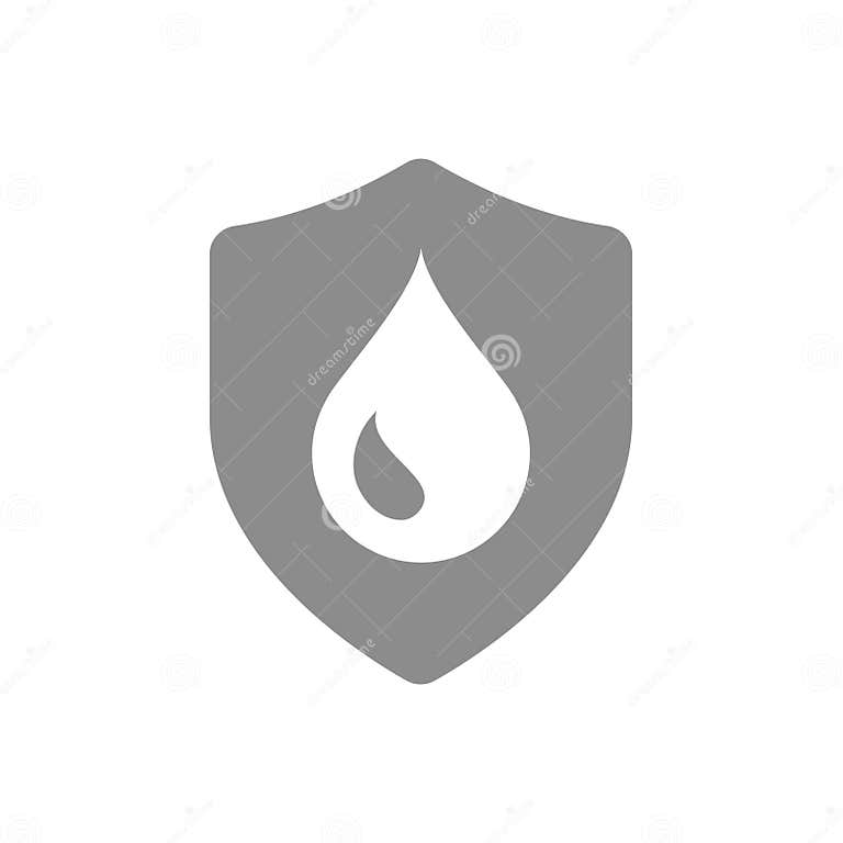 Waterproof vector label stock illustration. Illustration of proof ...