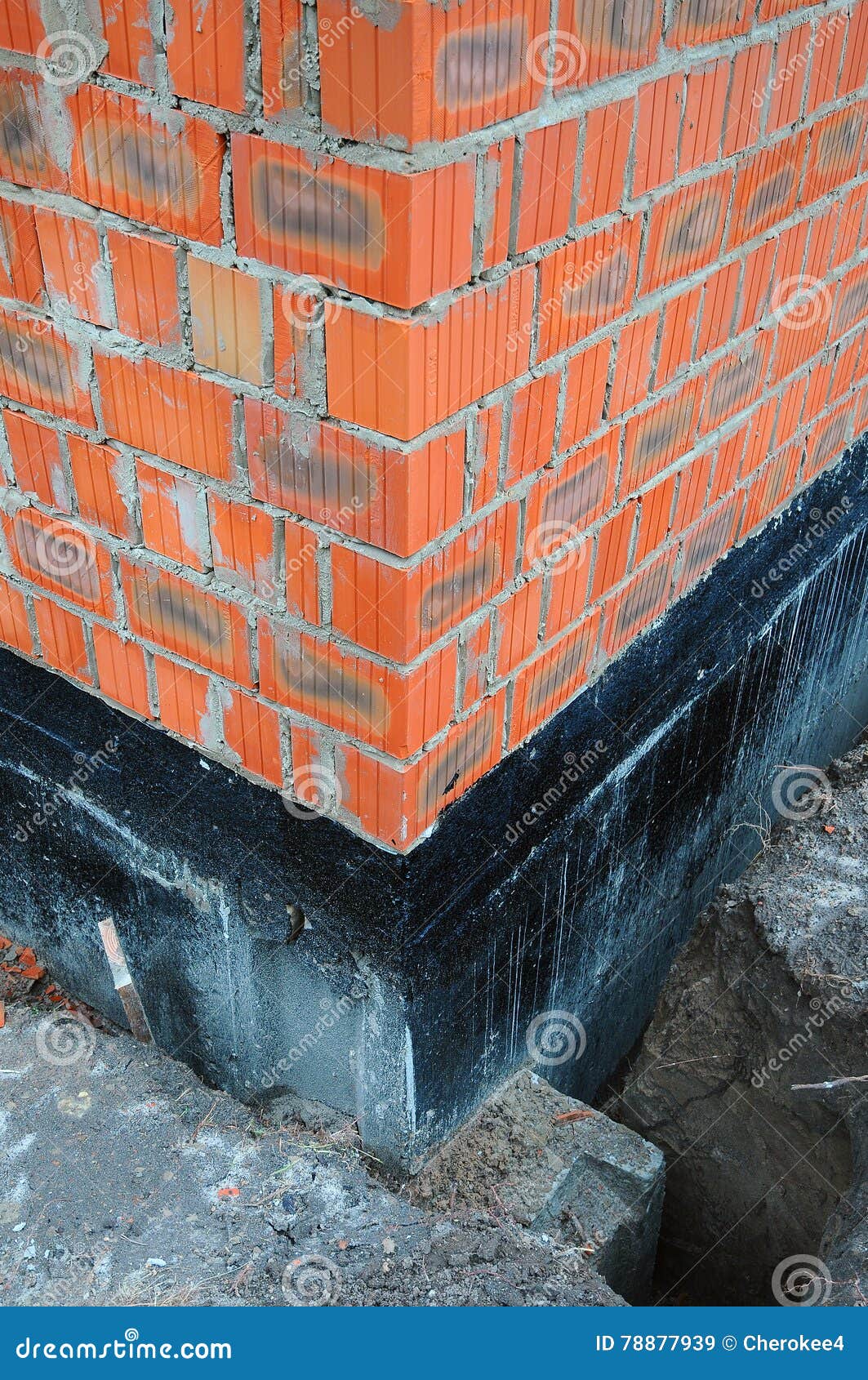 Waterproofing Foundation Bitumen. Foundation Waterproofing, Damp ...
