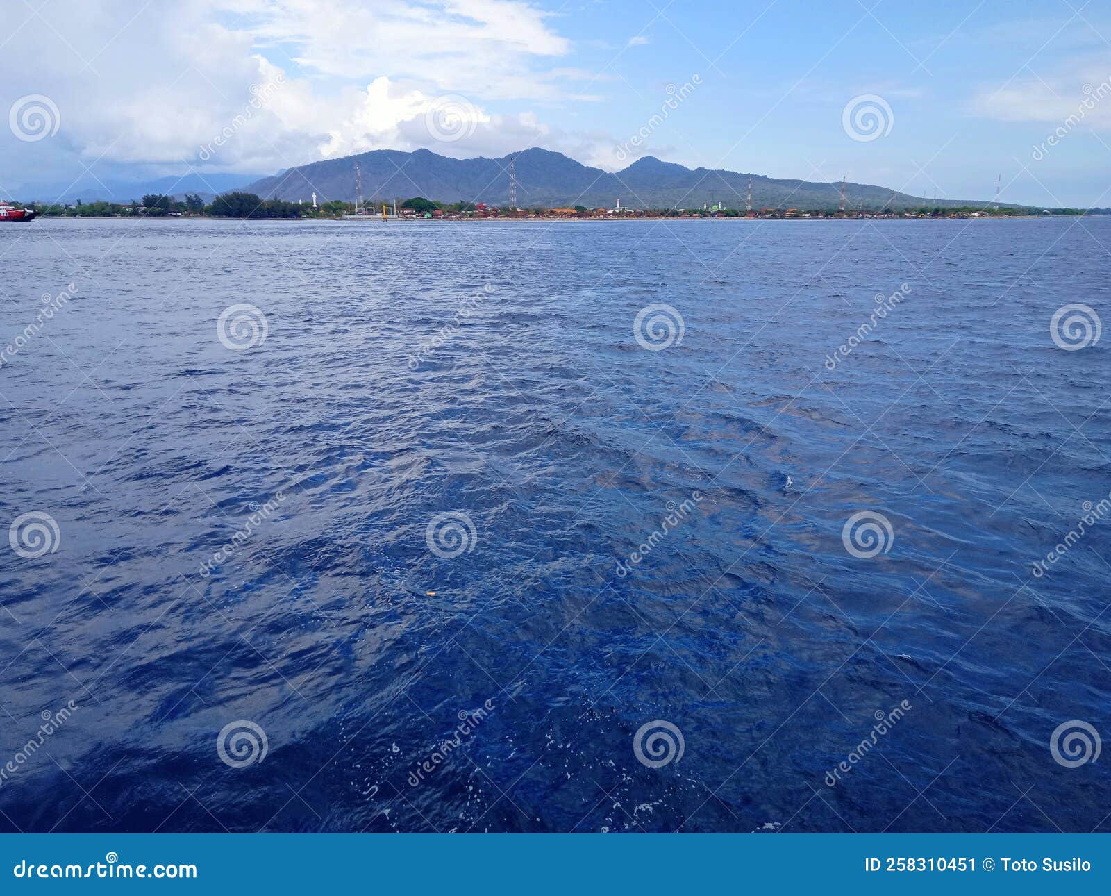 The Waters of the Islands of Java and Bali Stock Image - Image of ...