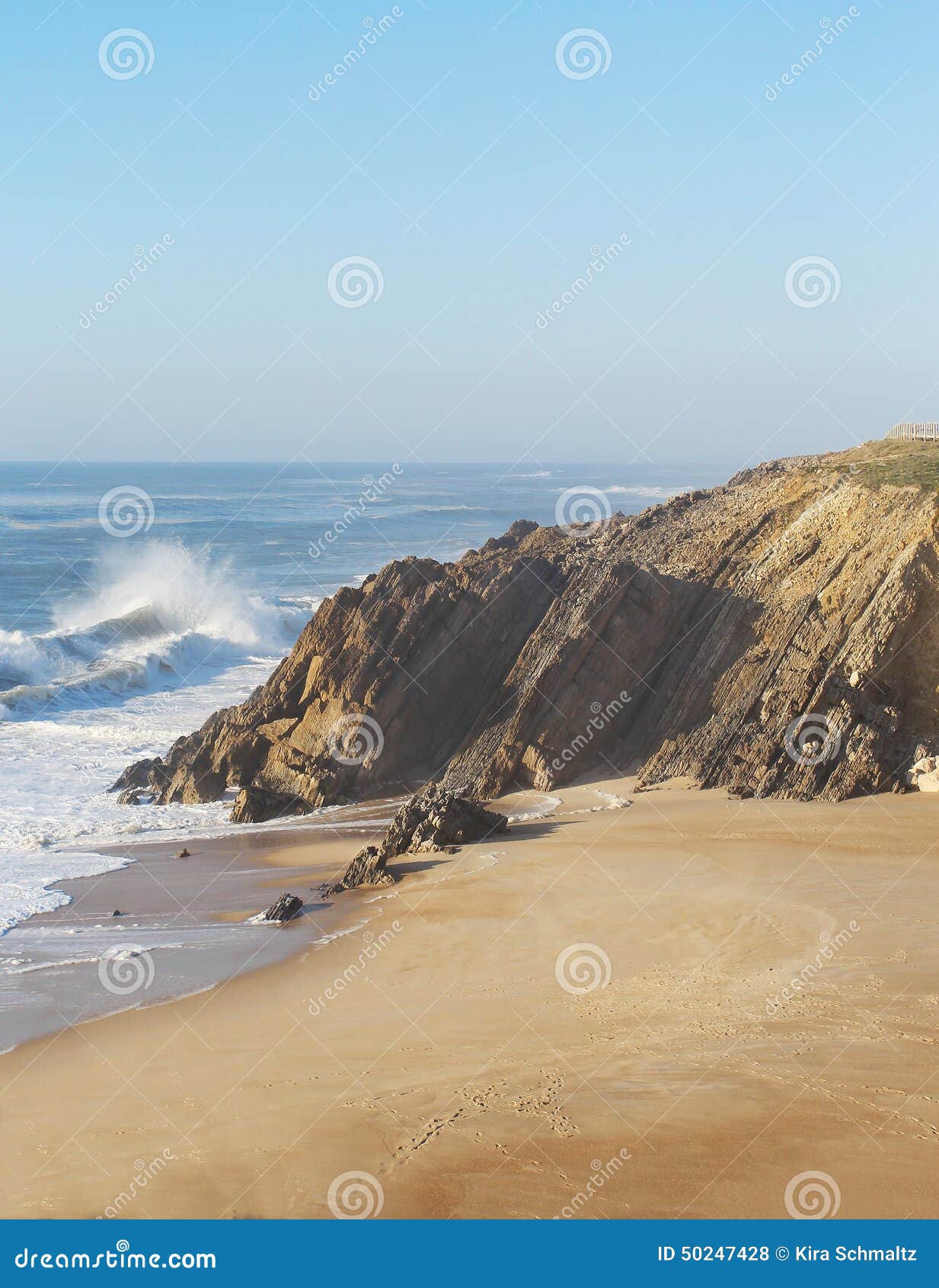 The Waterscape with Ocean and the Rocks Stock Photo - Image of nature ...