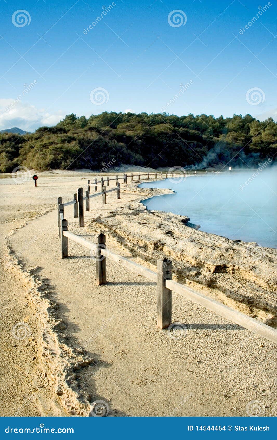 Waterside stock photo. Image of rotorua, skyline, steam - 14544464