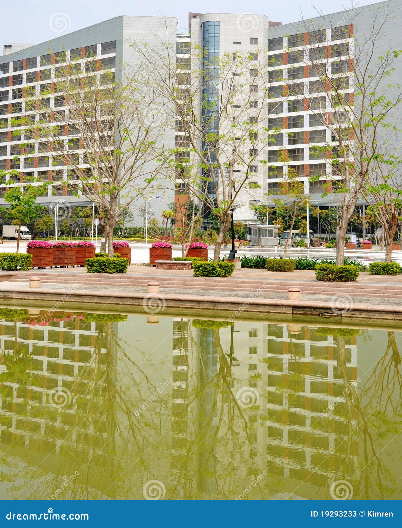 Waterside Office Building stock image. Image of blue - 19293233