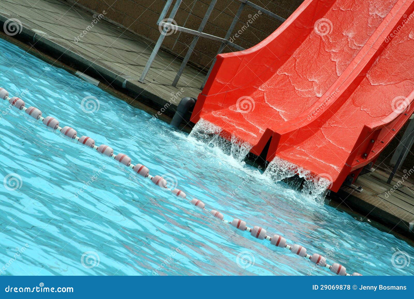 Waterslide stock photo. Image of blue, entertaining, aquatic - 29069878