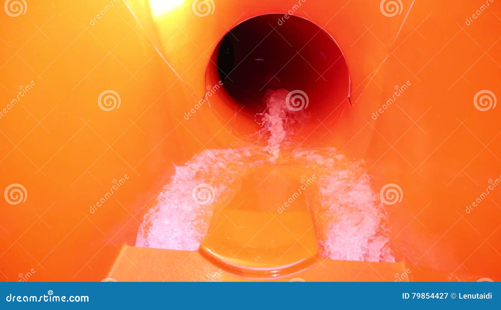 Waterslide stock video. Video of aquapark, aquatic, childhood - 79854427