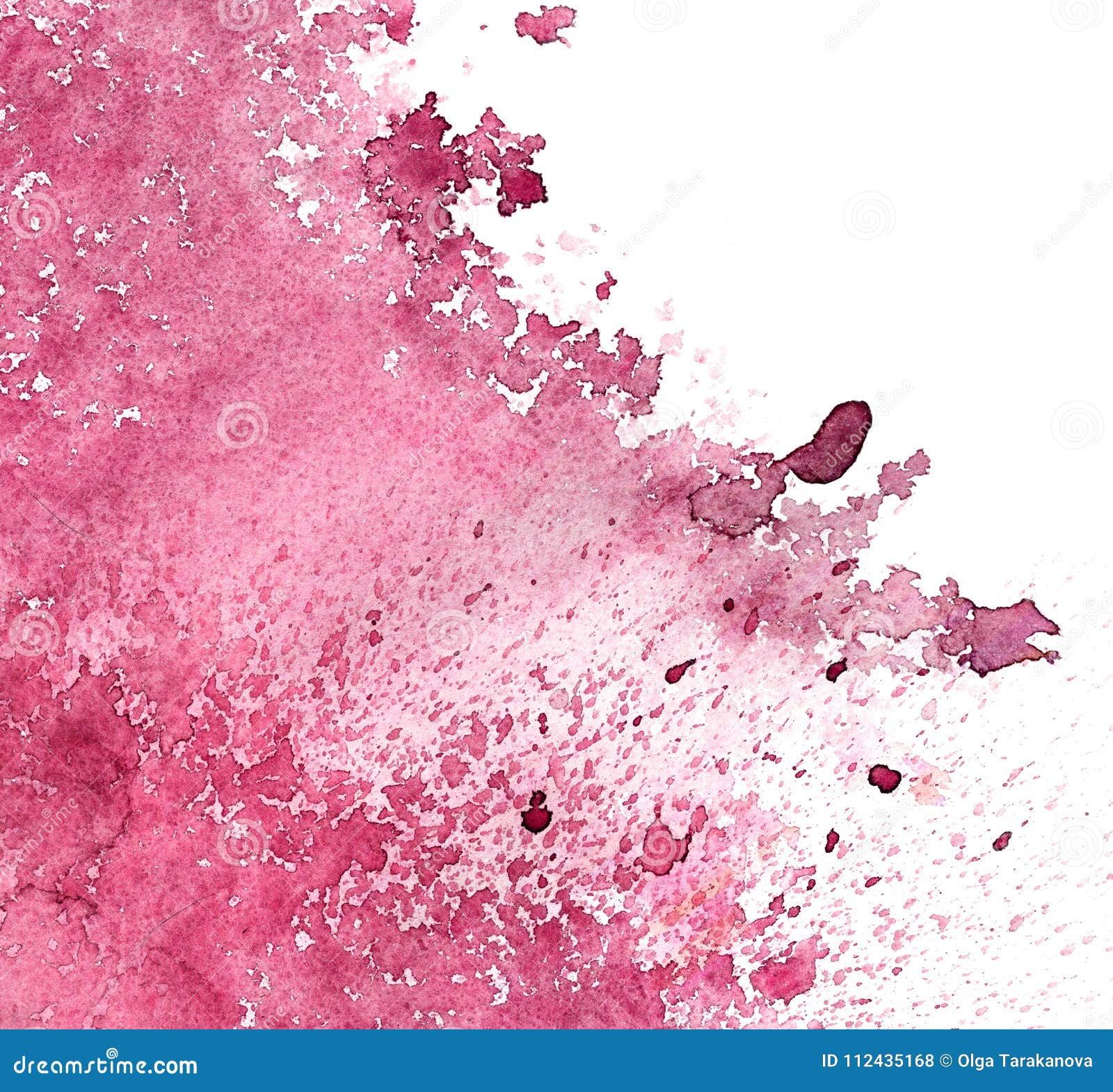 Watersplash Do Roxo Da Aquarela Ilustração Stock - Ilustração de ...