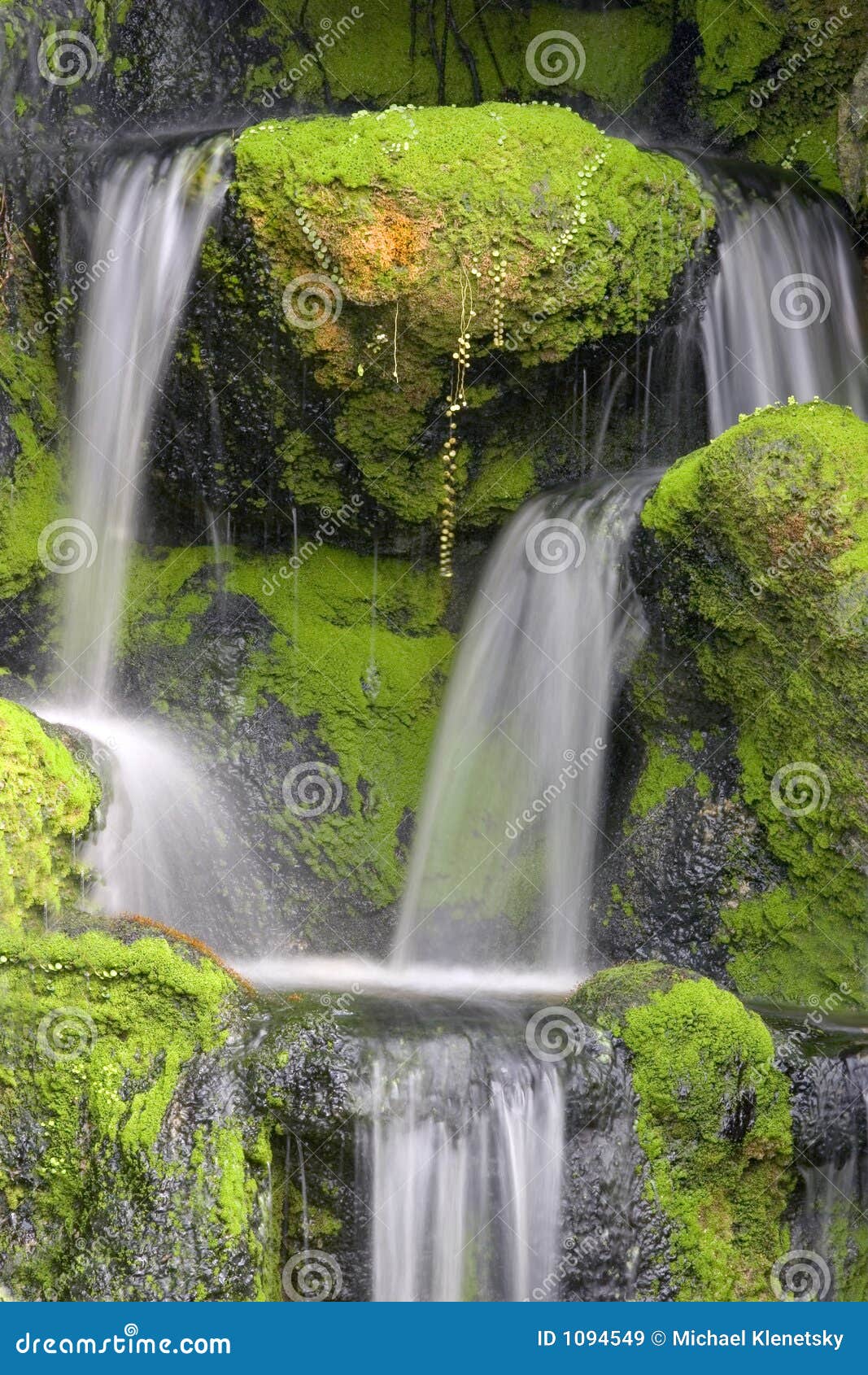 Waterval stock afbeelding. Image of lente, aqua, water - 1094549