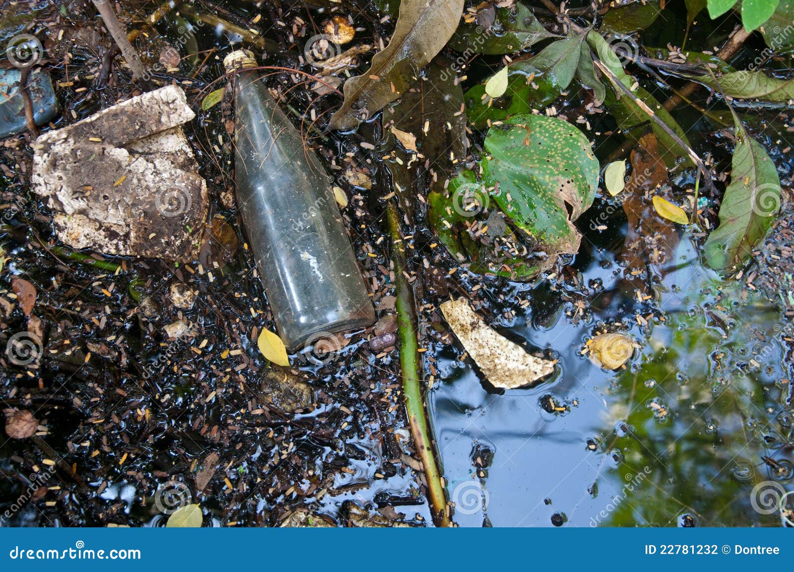 Watervervuiling stock foto. Image of verontreiniging - 22781232