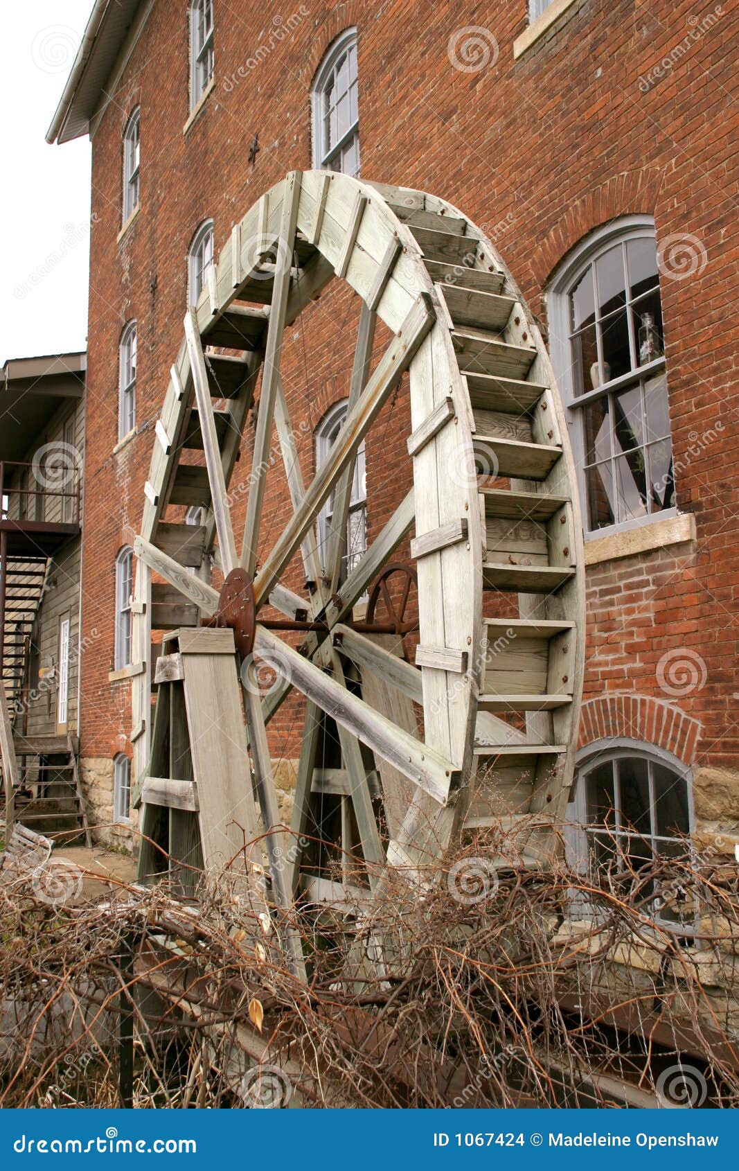 Waterwheel stock photo. Image of spin, river, bonaparte - 1067424