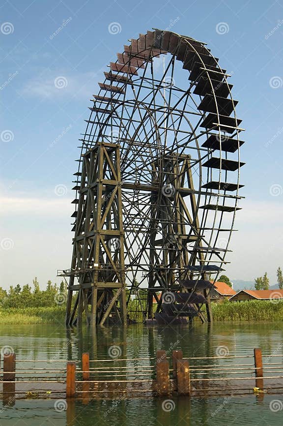 Waterwheel stock photo. Image of irrigation, epuipment - 11676150