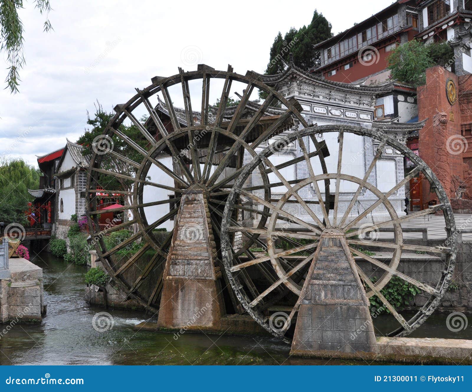Waterwheel Stock Image - Image: 21300011