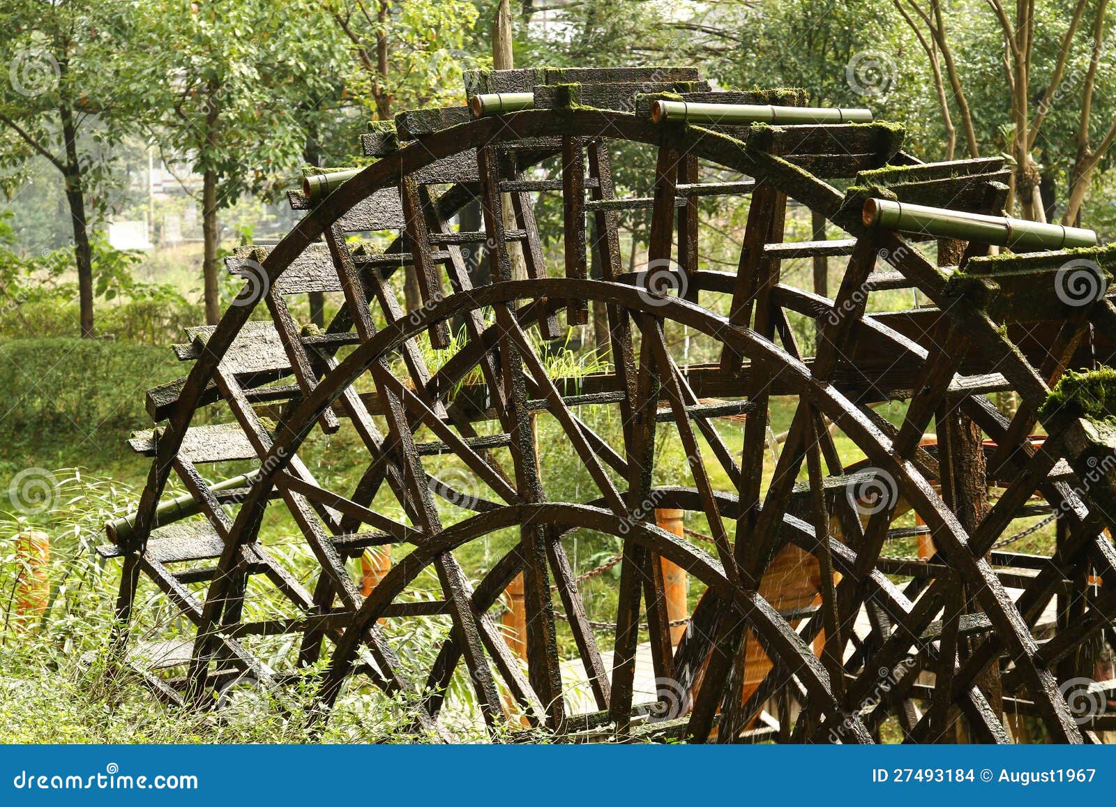 Waterwheel stock photo. Image of wheel, classic, outdoors - 27493184