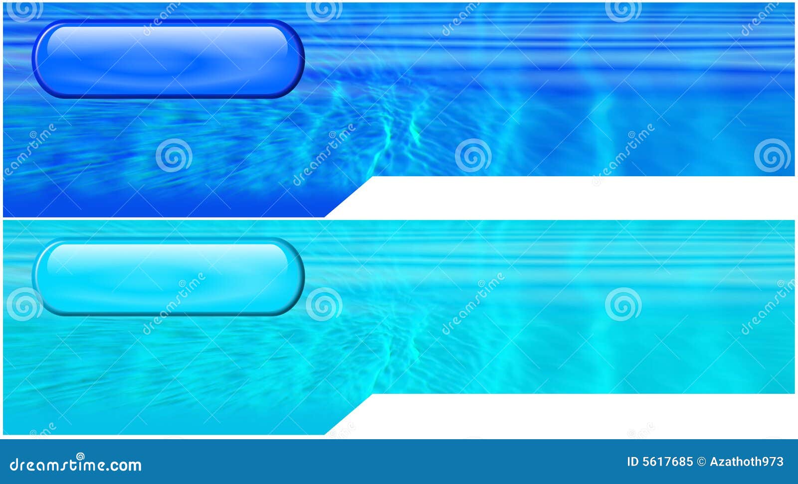 Watery shaped headers stock illustration. Illustration of header - 5617685