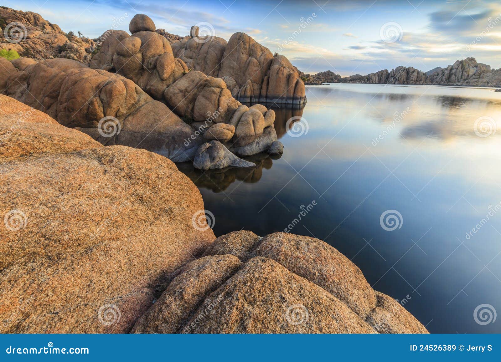 Watson Lake stock image. Image of outdoor, granite, desert - 24526389