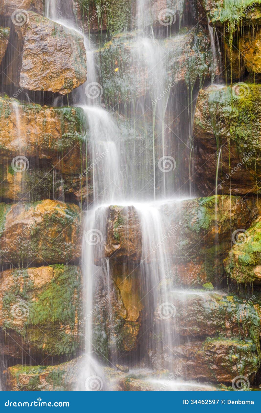 Watterfall imagen de archivo. Imagen de escénico, exterior - 34462597