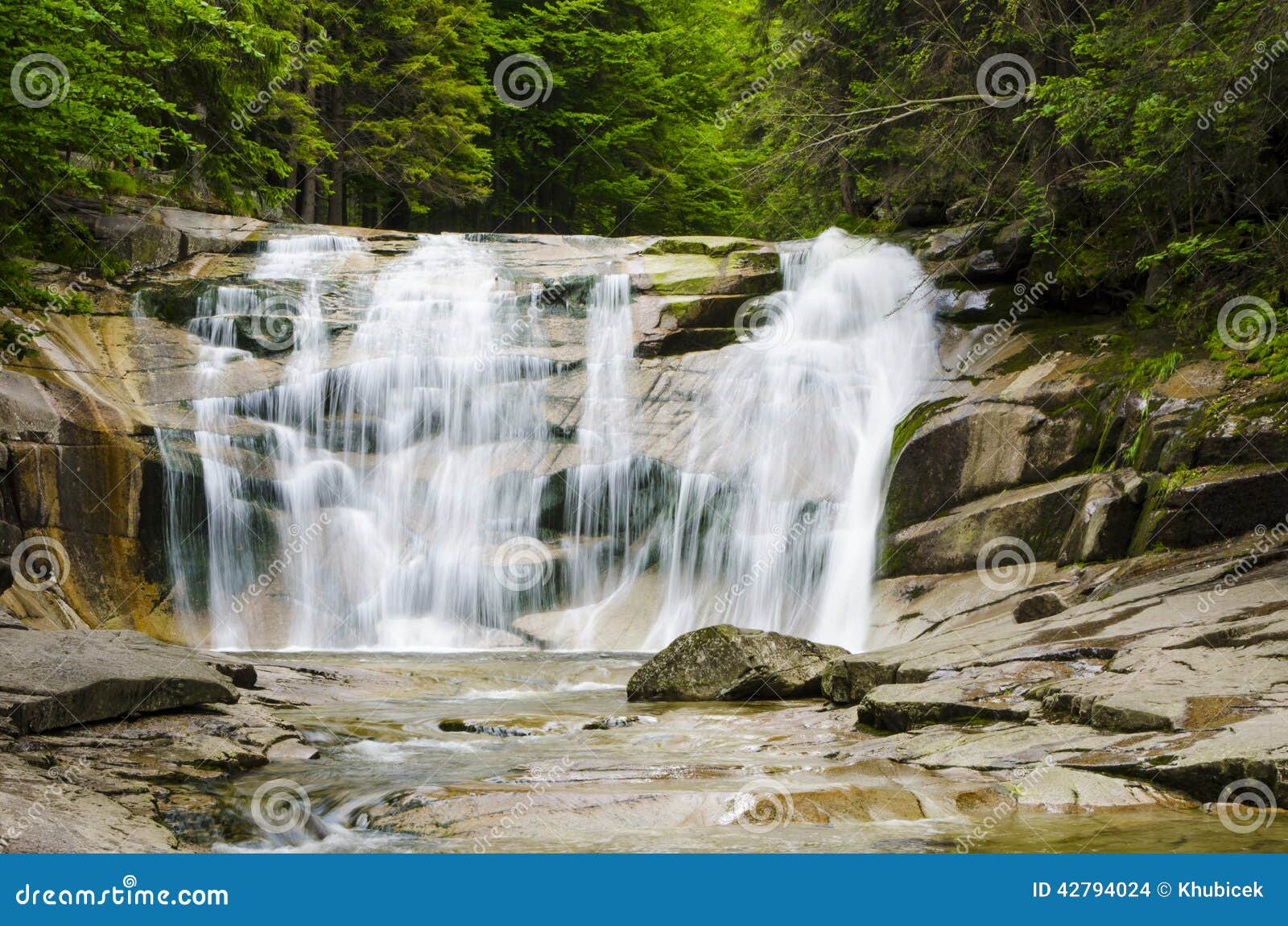 Watterfall stock photo. Image of nice, cascade, light - 42794024