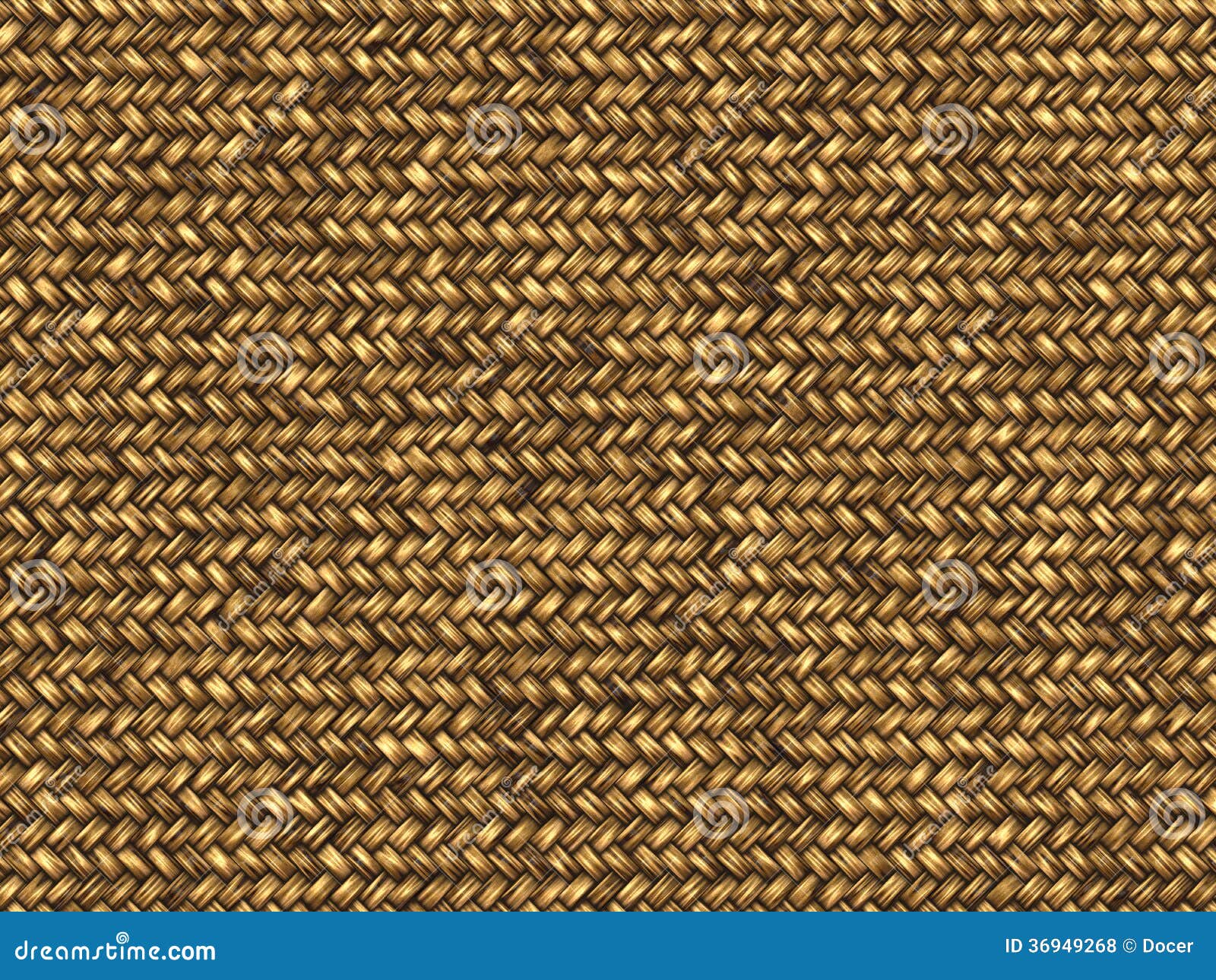 Wattled Texture. Handmade Wicker Pattern Stock Illustration ...