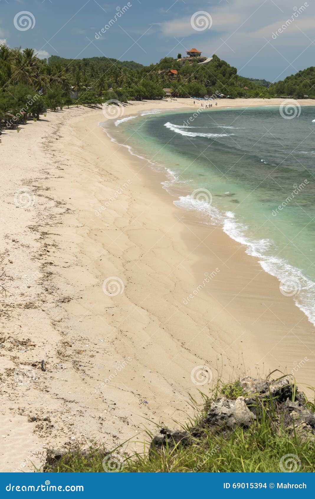 Watu Karung Beach, Pacitan, Java, Indonesia Stock Photo - Image of ...