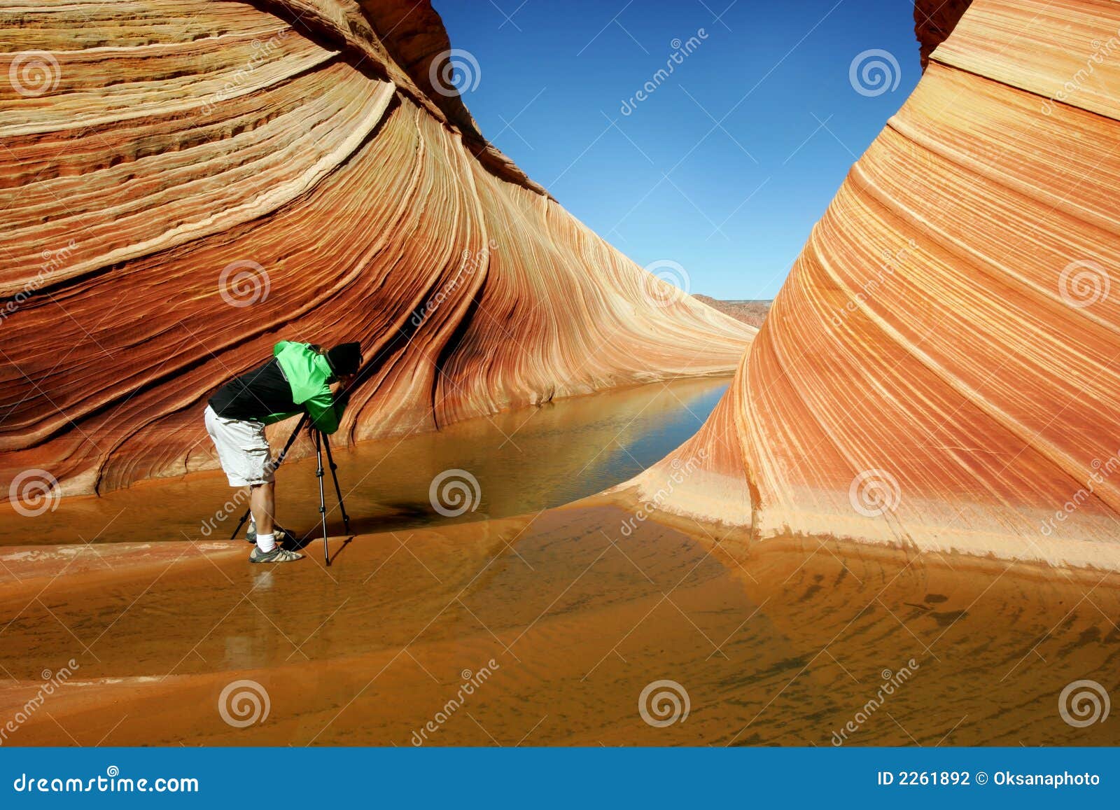 The Wave stock photo. Image of formations, hike, colourful - 2261892