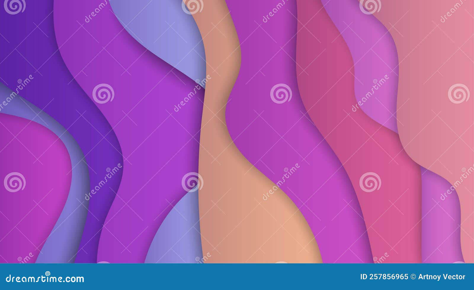 Wave Texture Background Pastel Color Stock Vector - Illustration of ...