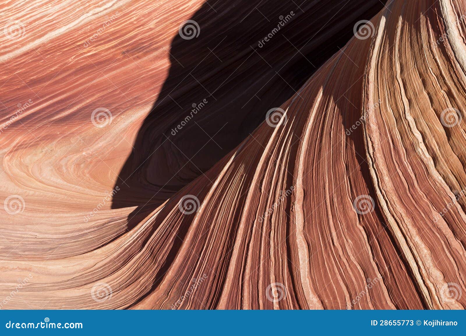 Waved Sandstone stock image. Image of scenics, national - 28655773