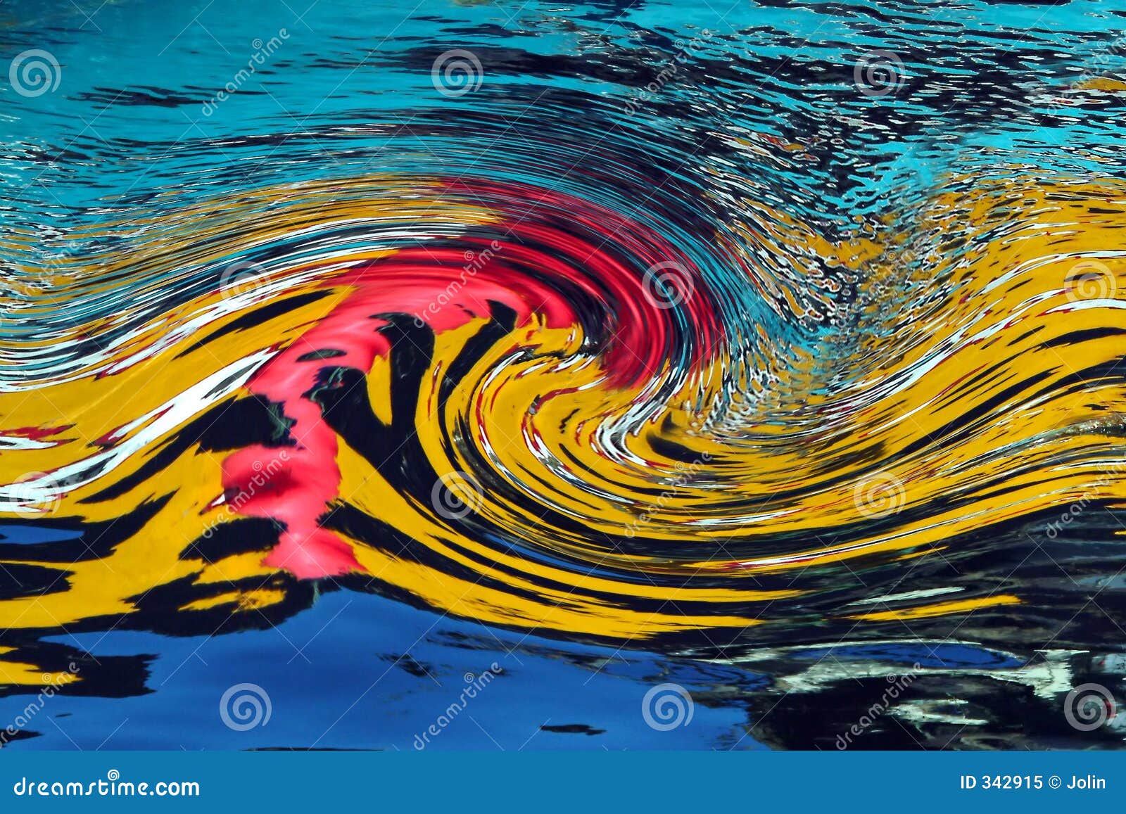 Wave stock illustration. Illustration of ripple, design - 342915