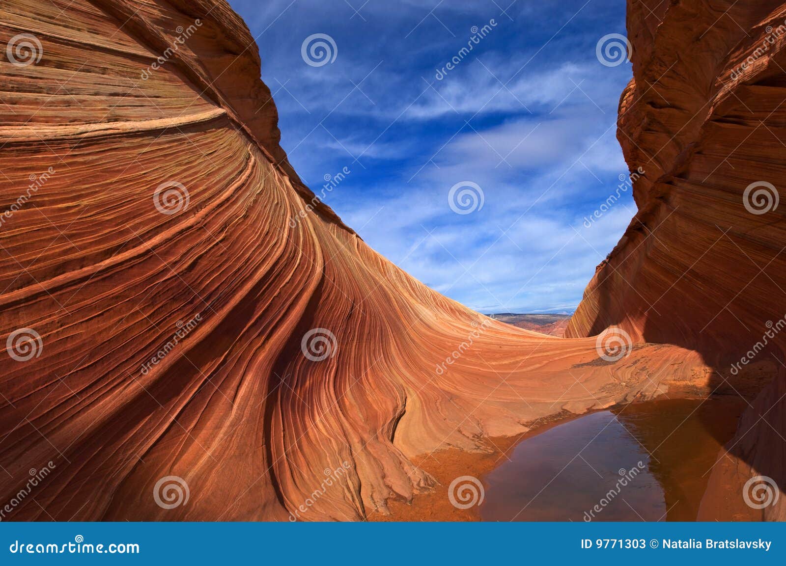 The Wave stock image. Image of landscape, destination - 9771303