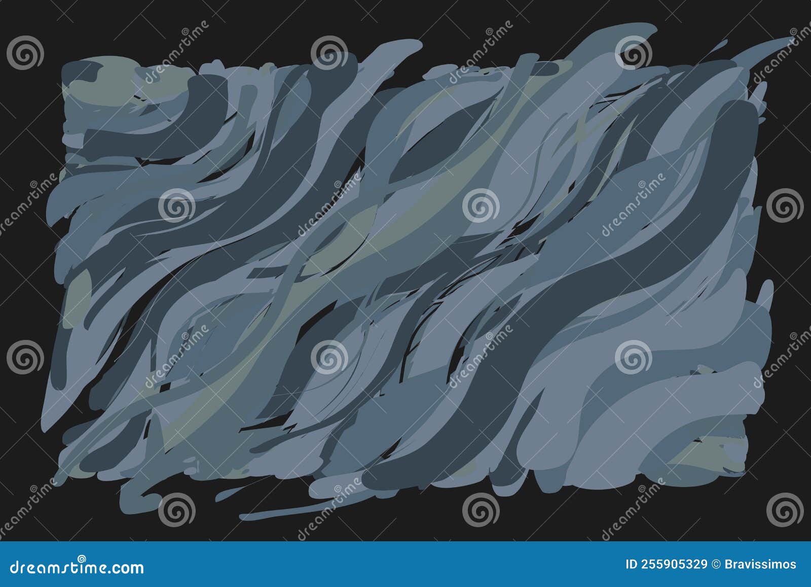 Wave Abstract Art Background Shape. Design Stock Vector - Illustration ...