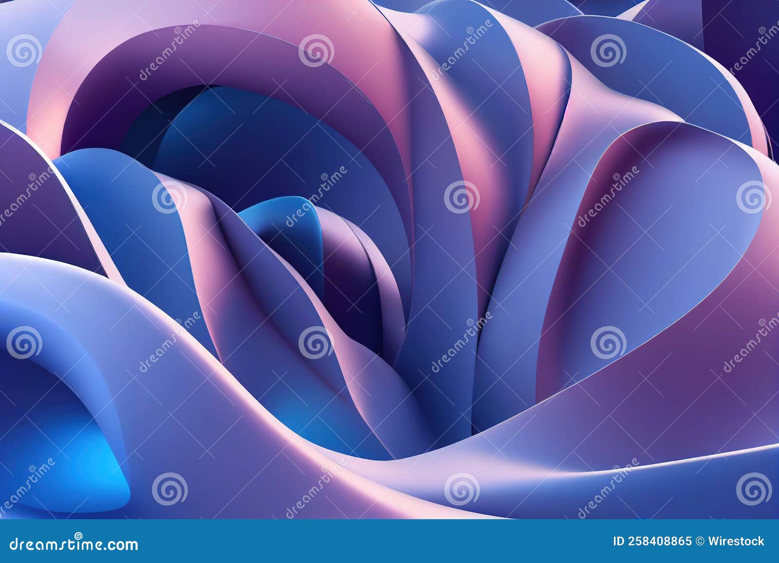 Wave Abstract Background with a Color Gradient Stock Image - Image of ...