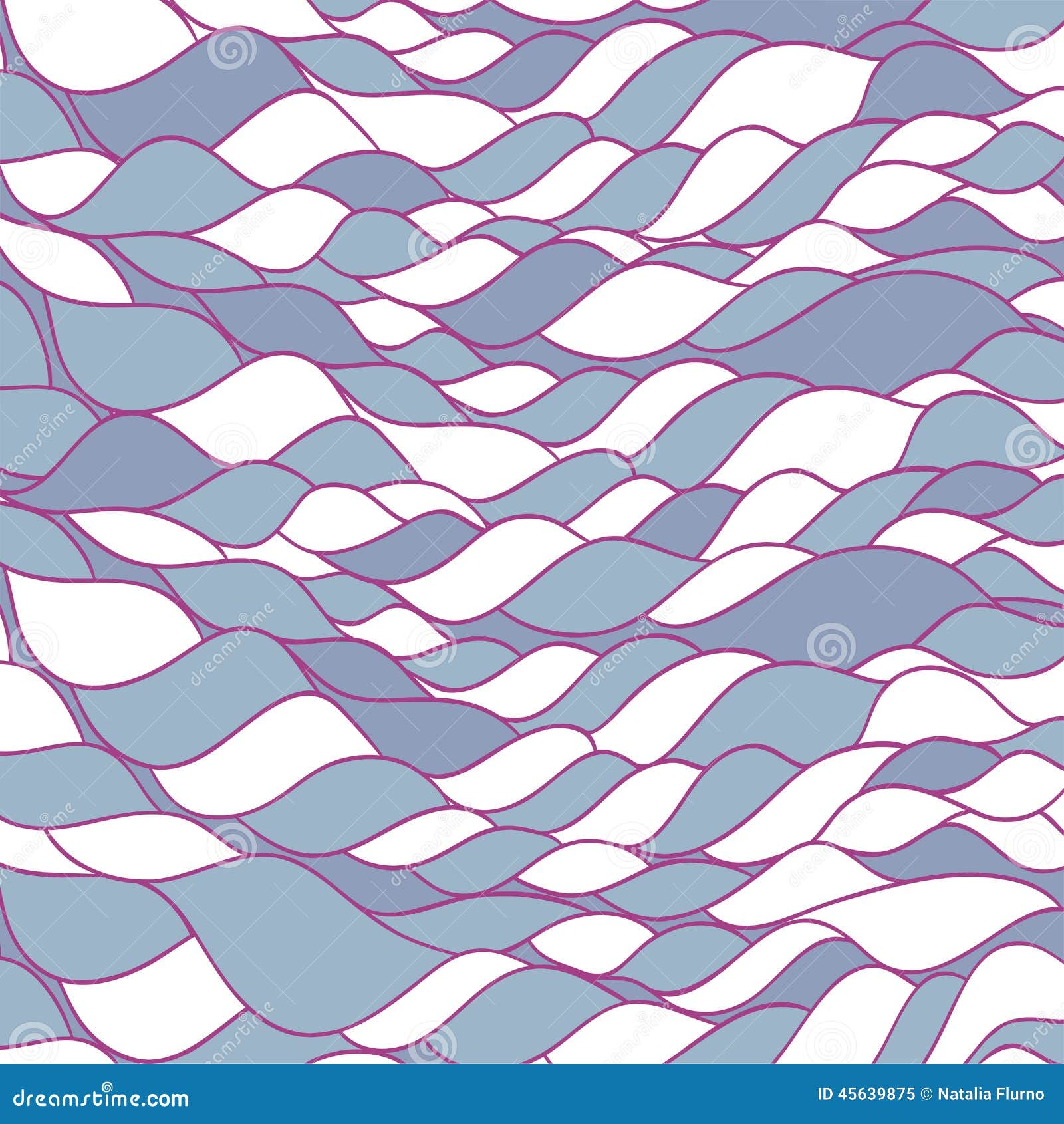 Wave stock vector. Illustration of soft, knitwear, gentle - 45639875