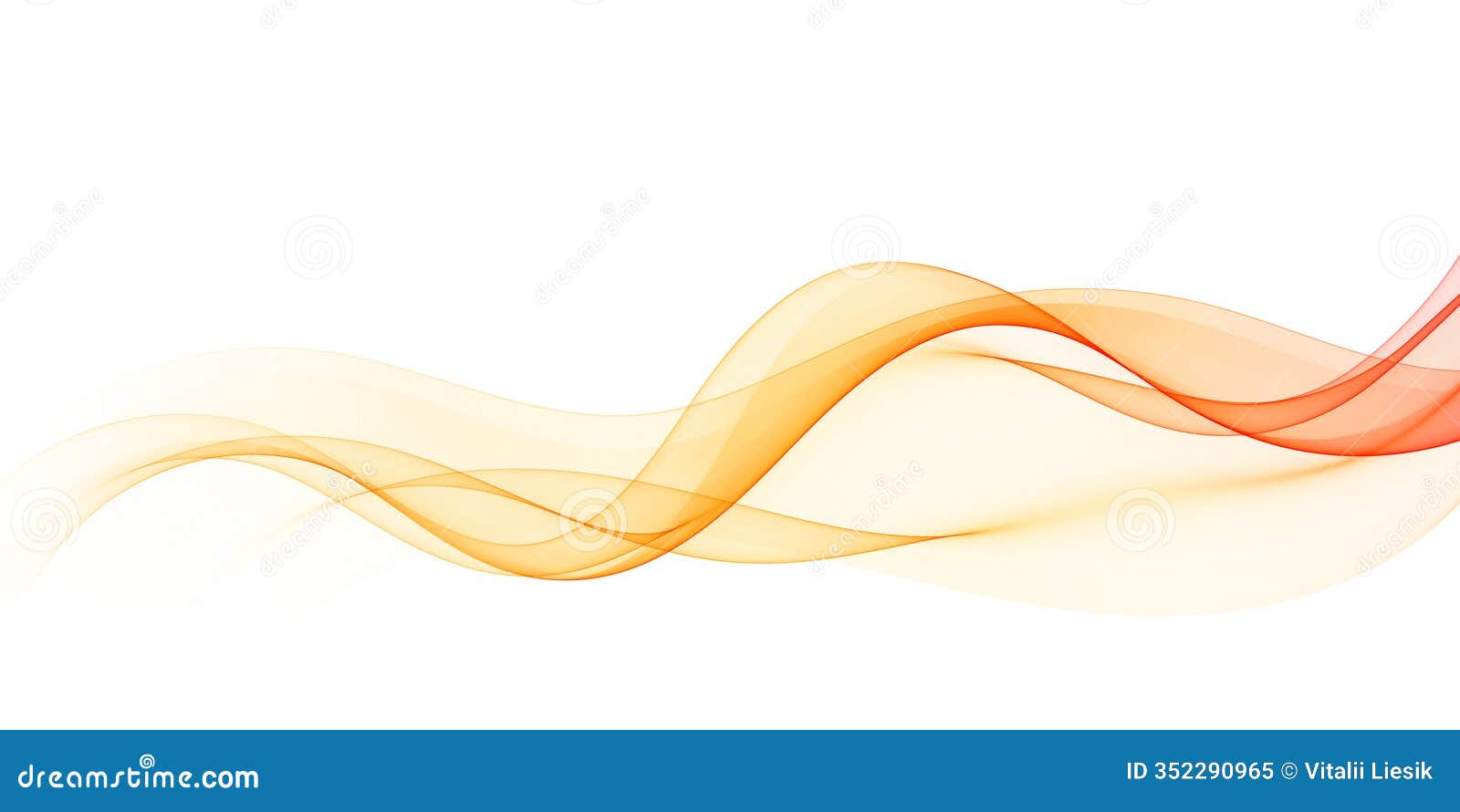 Wave Abstract Background, Vector Wave Design Element. Stock Image ...