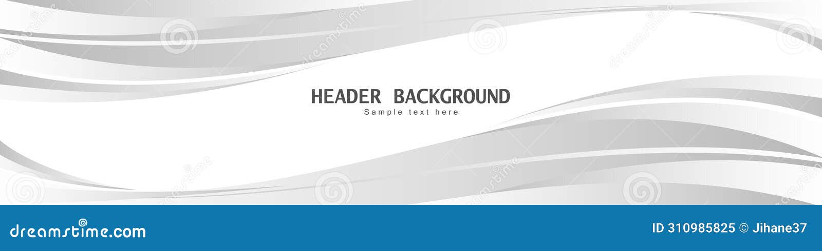 Wave Abstract Background with White Gradient Color for Header ...