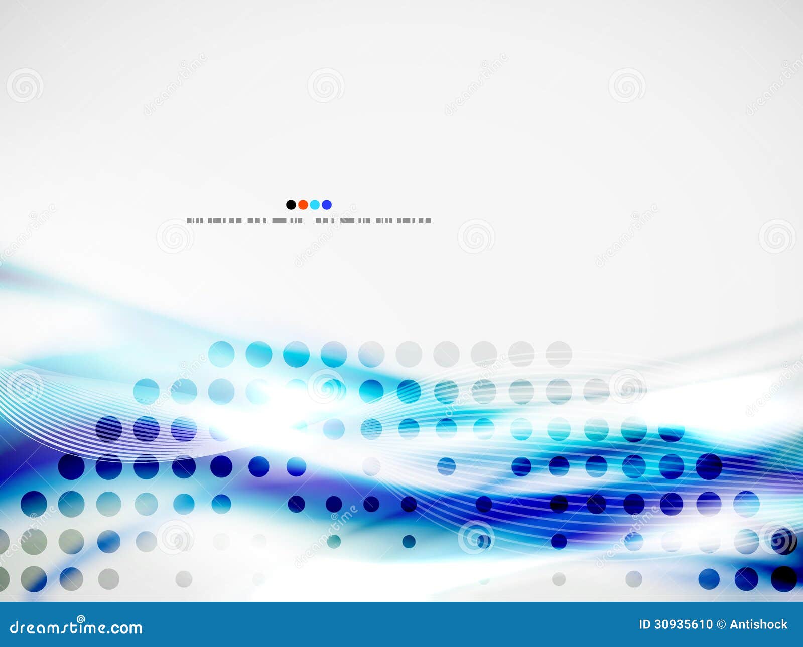 Wave Abstract Design Template Stock Vector - Illustration of concept ...