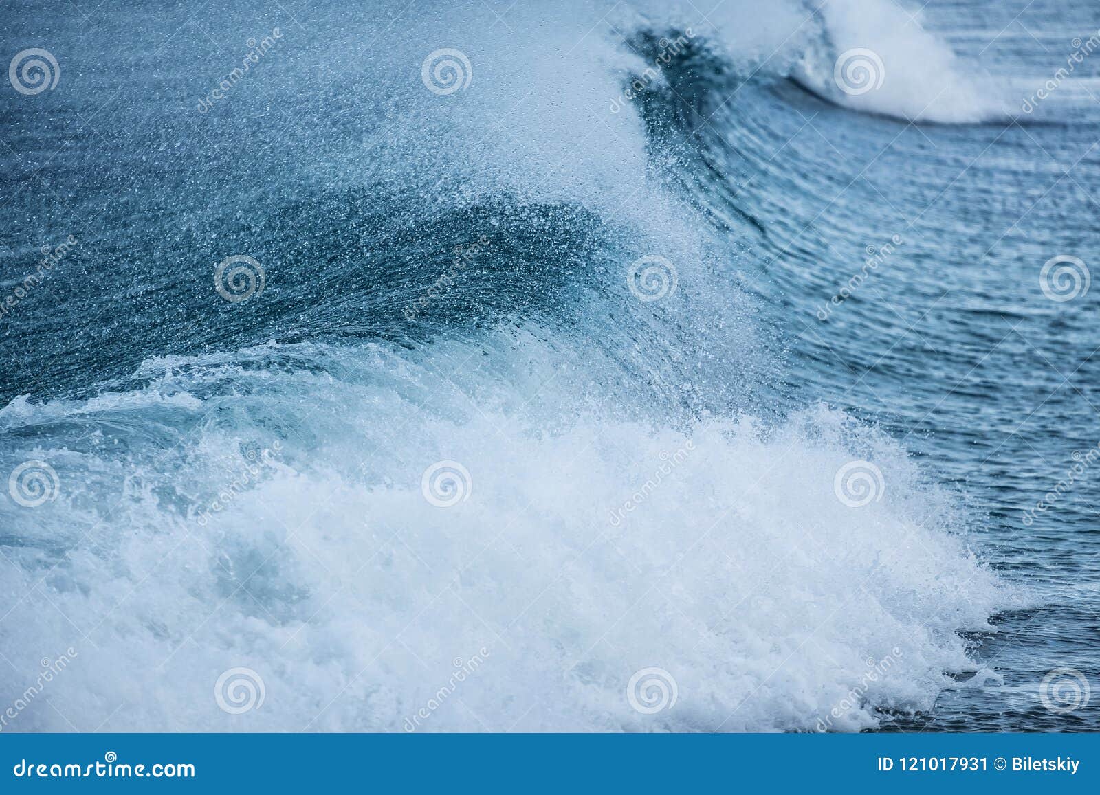 Wave As a Background. Beautiful Natural Composition Stock Image - Image ...