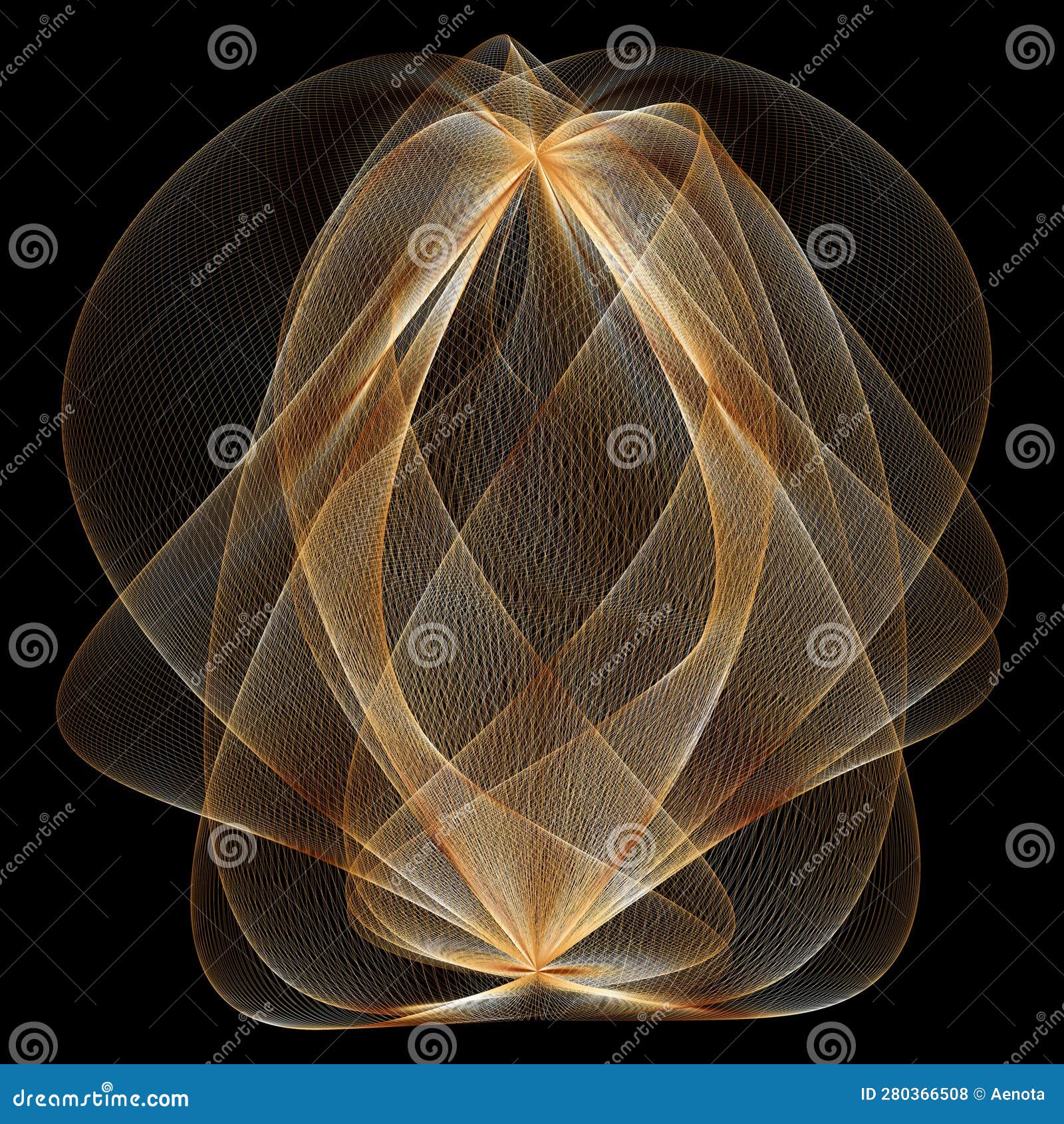 Wave Asymmetrical Mathematical Vector Form Stock Vector - Illustration ...