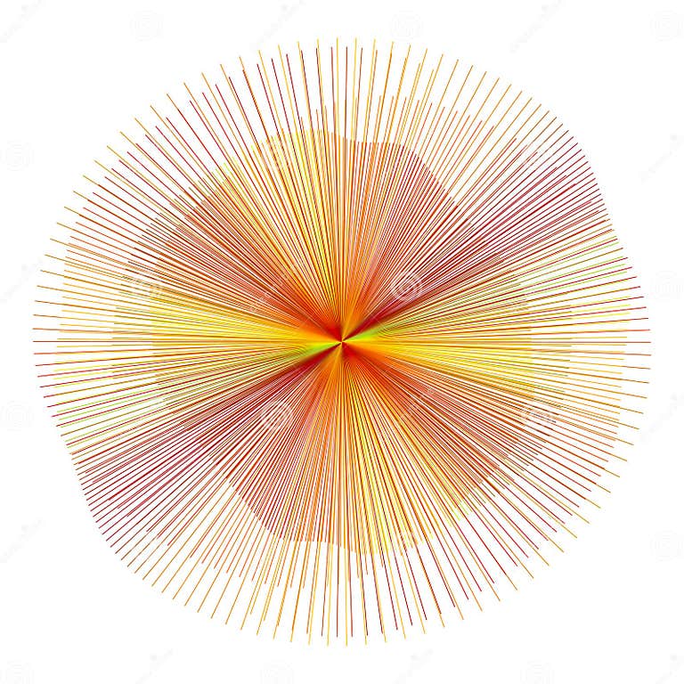 Wave asymmetrical rosette stock vector. Illustration of lissajous ...