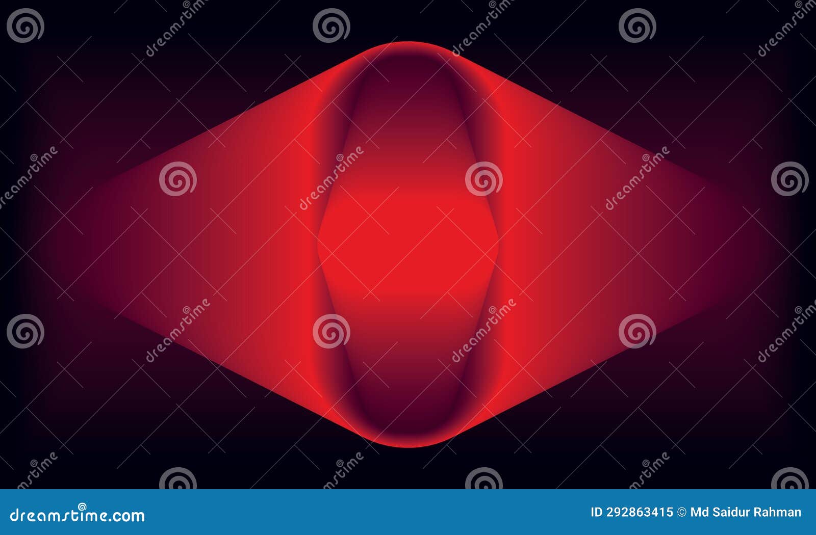 Abstract Red Ring Vector on Black Background, Gradient Graphics, Modern ...
