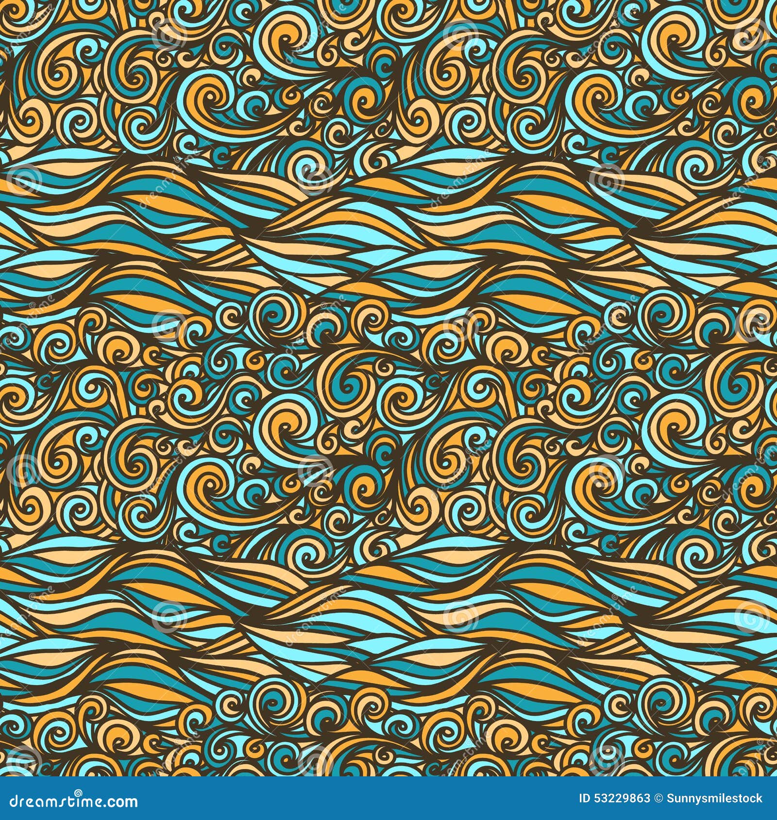 Wave background stock illustration. Illustration of abstract - 53229863