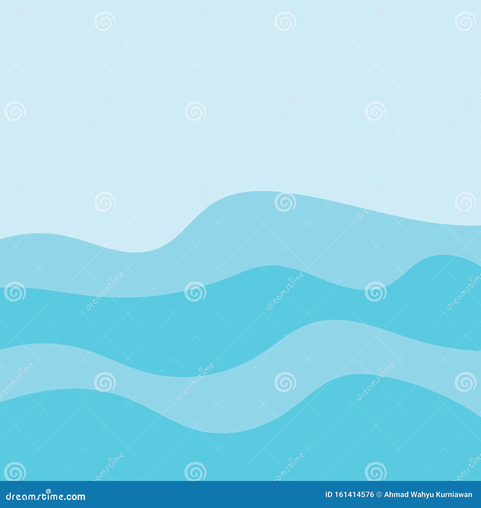 Printable Ocean Wave Template