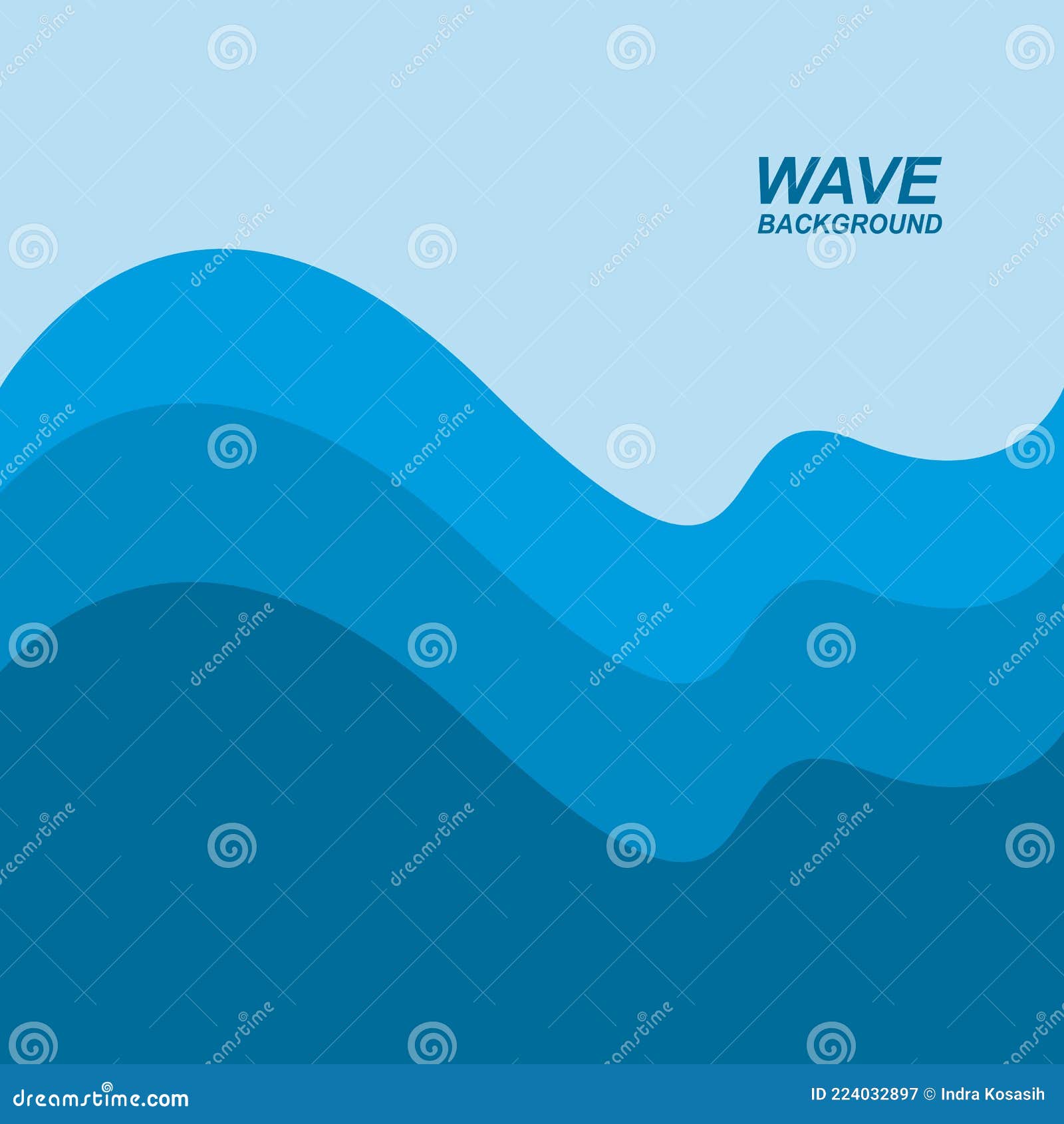 Wave Background Vector Illustration Stock Vector - Illustration of ...