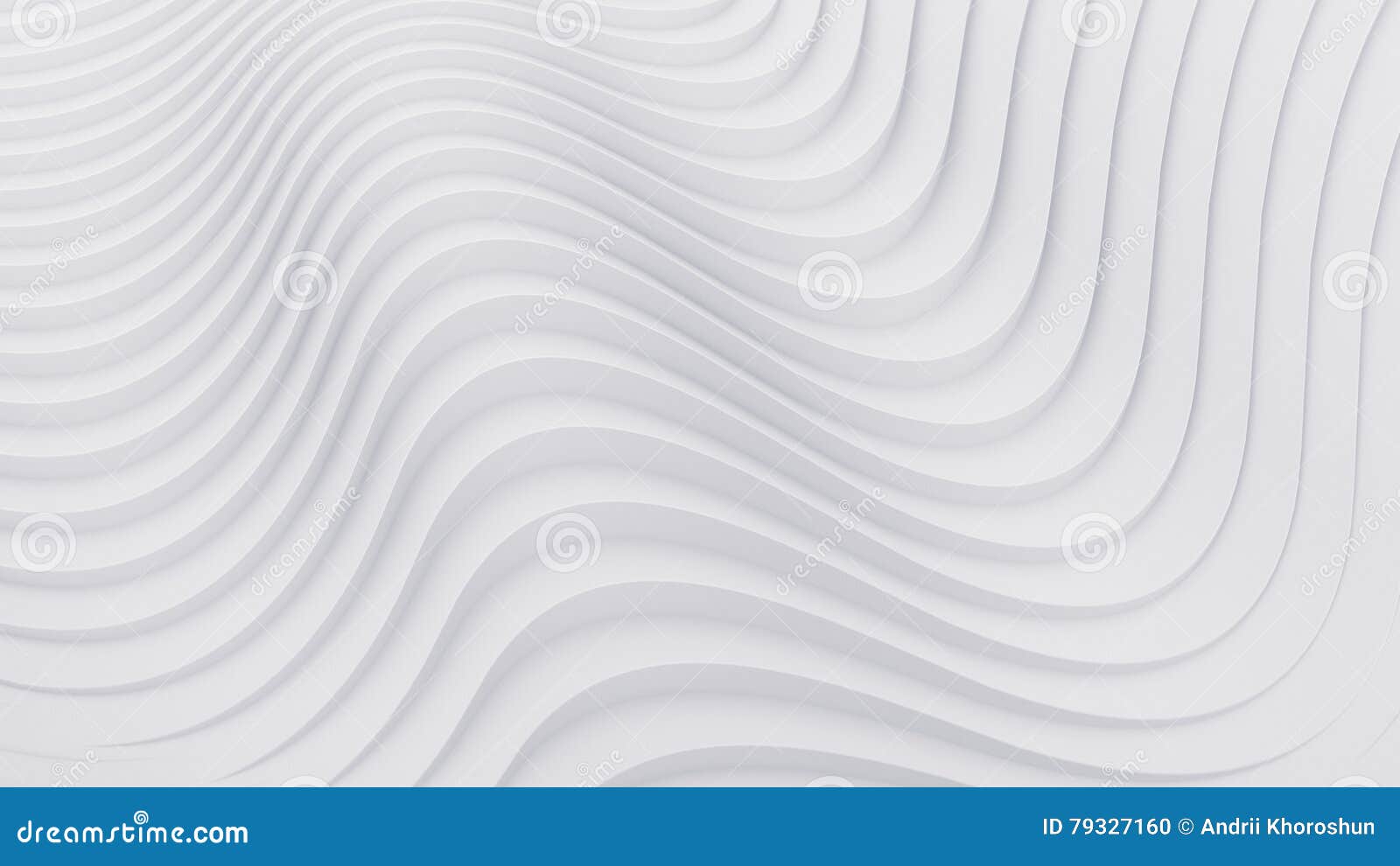 Wave Band Abstract Background Surface 3d Rendering Stock Photo - Image ...