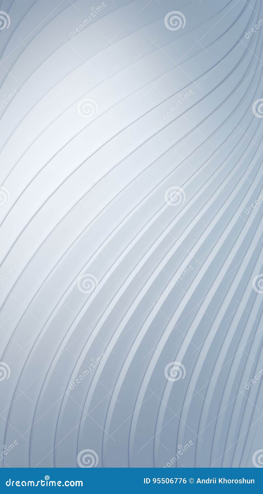 Wave Band Abstract Background Surface 3d Rendering Stock Illustration ...