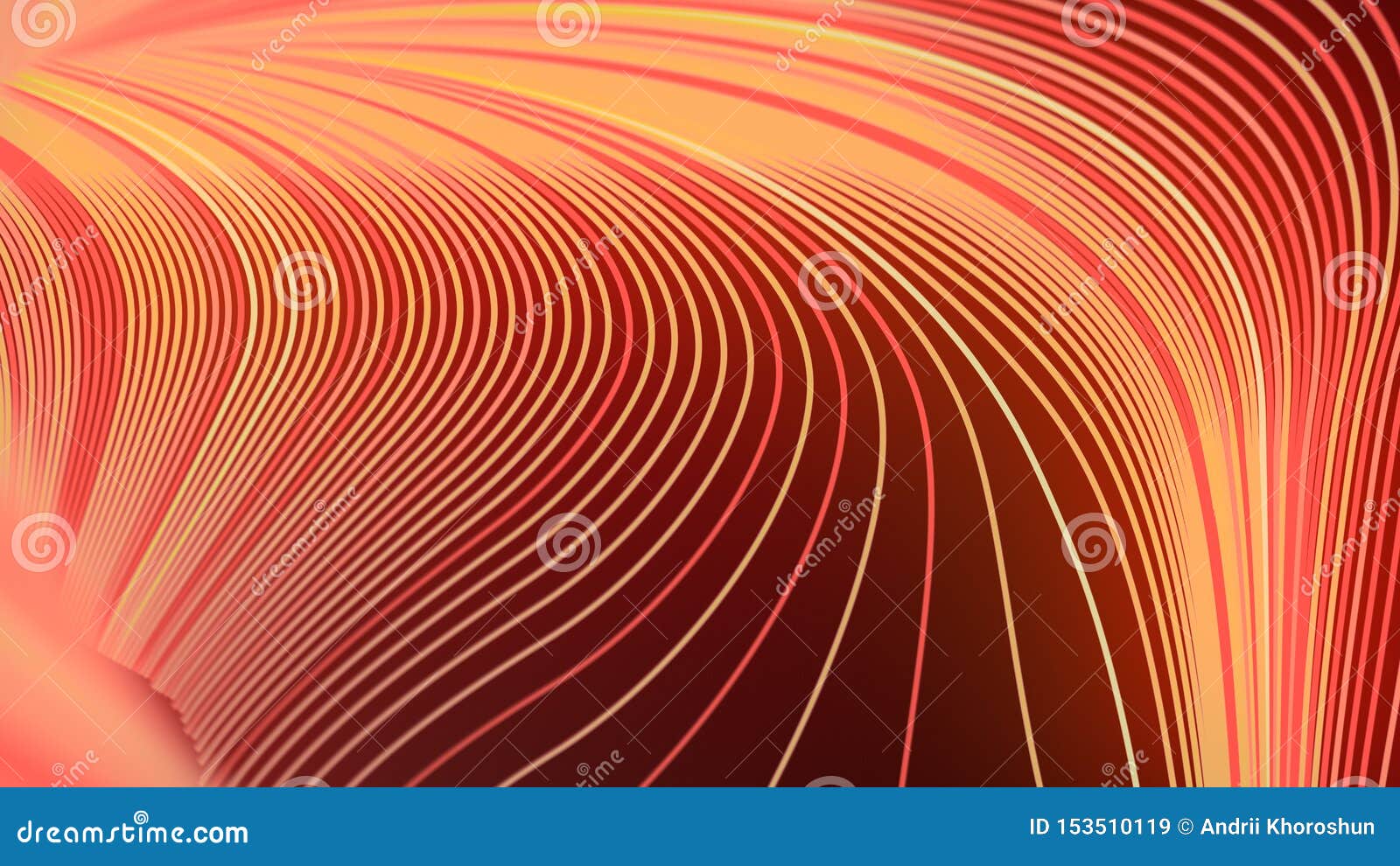 Wave Band Geometric Pattern. Modern Style Abstraction with Composition ...