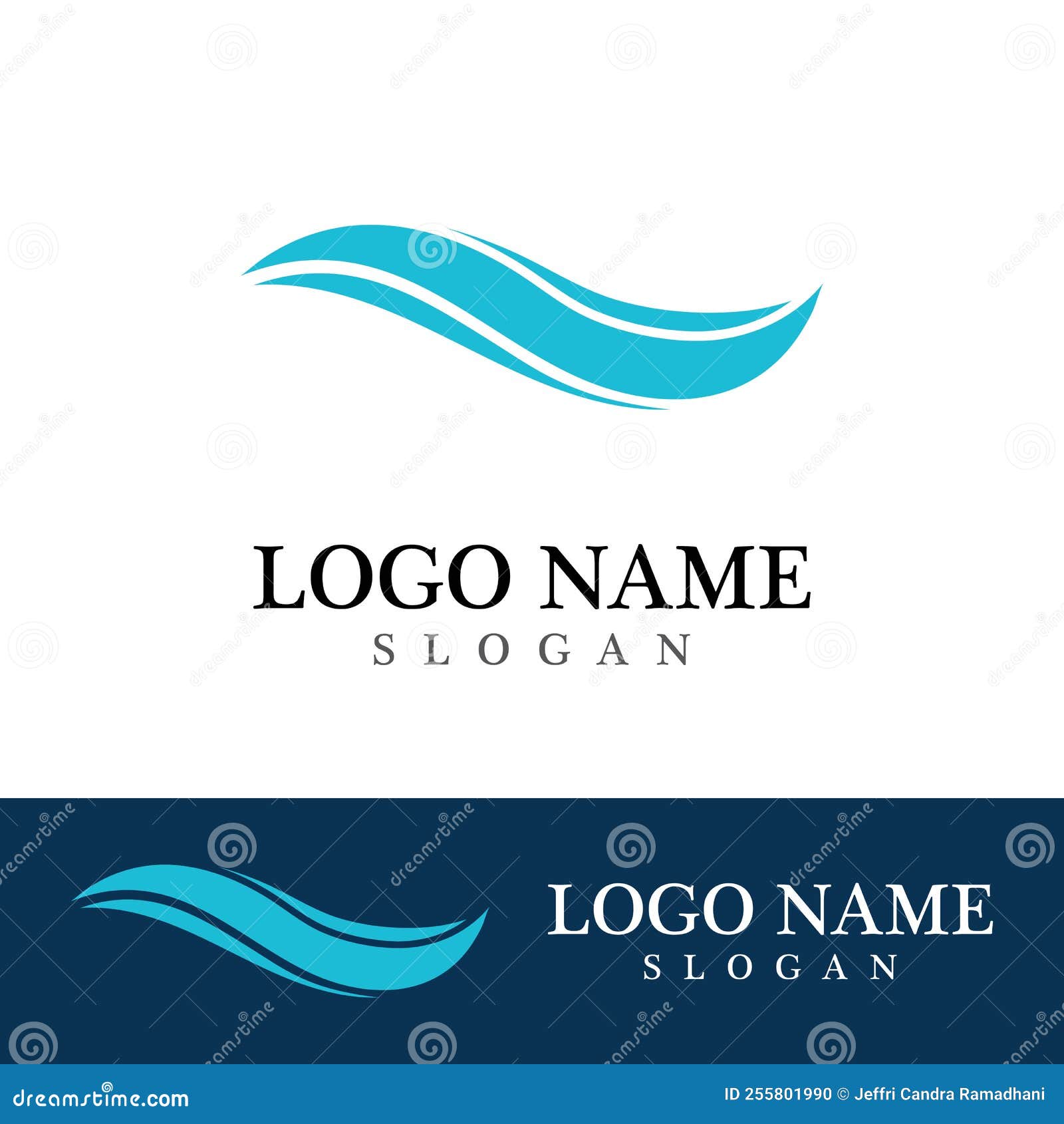 Wave Beach Vector Illustration Design Stock Vector - Illustration of ...