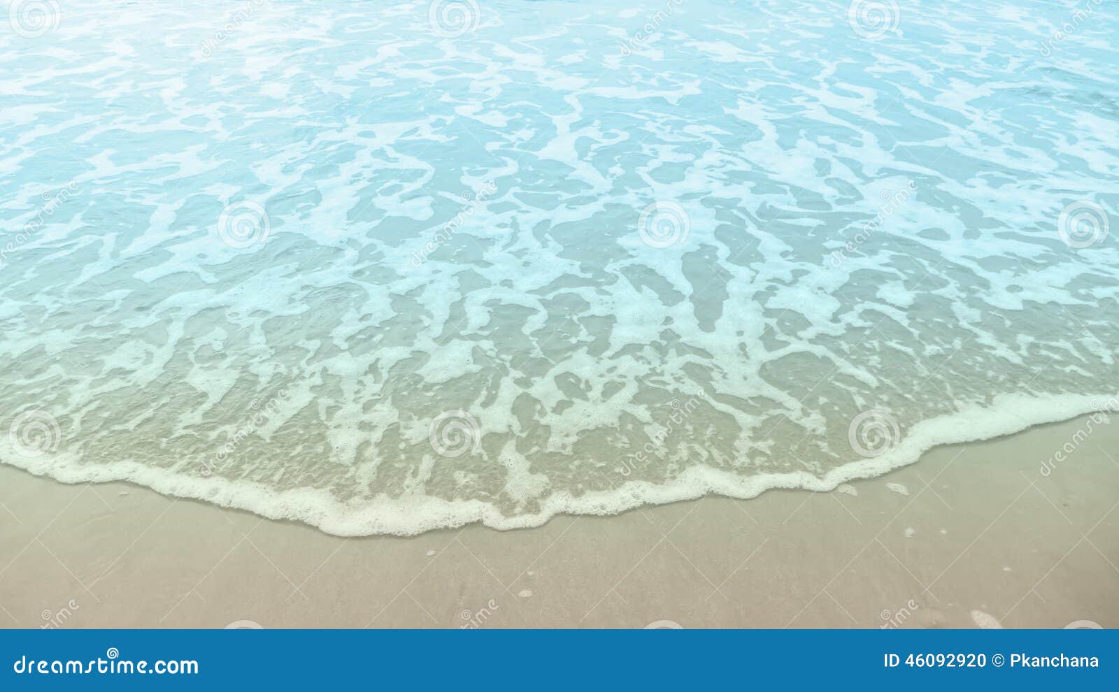 Wave on the beach stock photo. Image of tropical, gold - 46092920