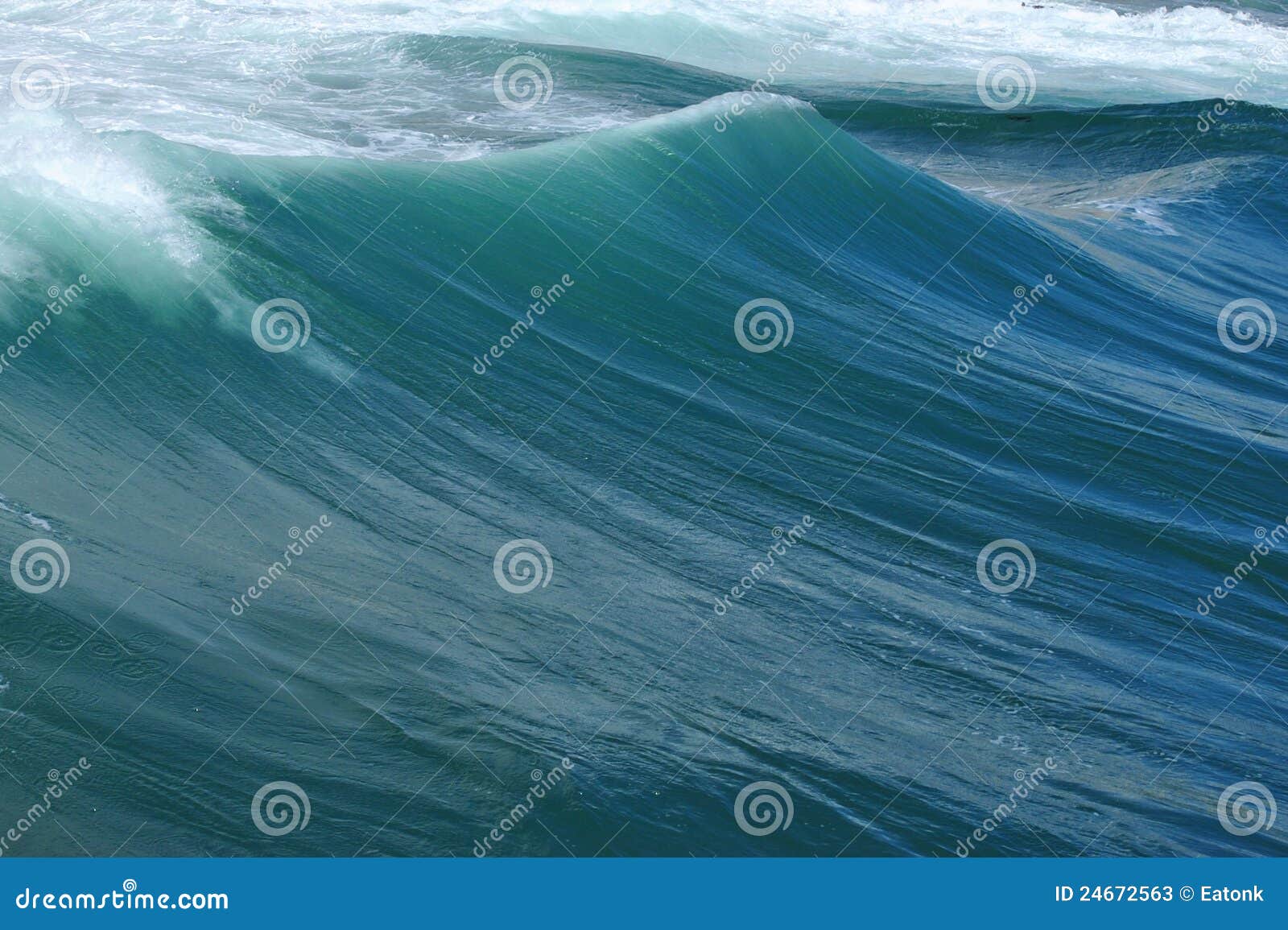 Wave from behind stock image. Image of ripples, calm - 24672563