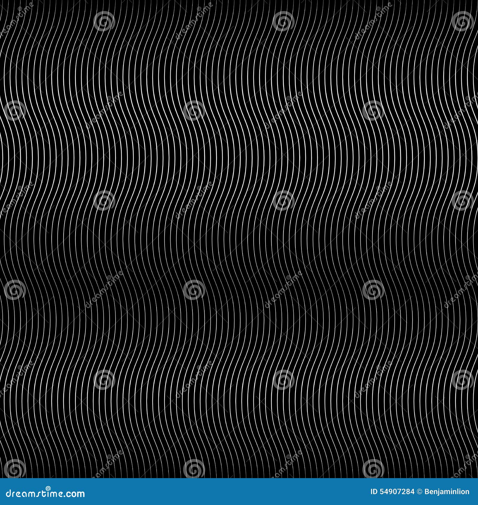 Wave Black Line Background stock vector. Illustration of curly - 54907284